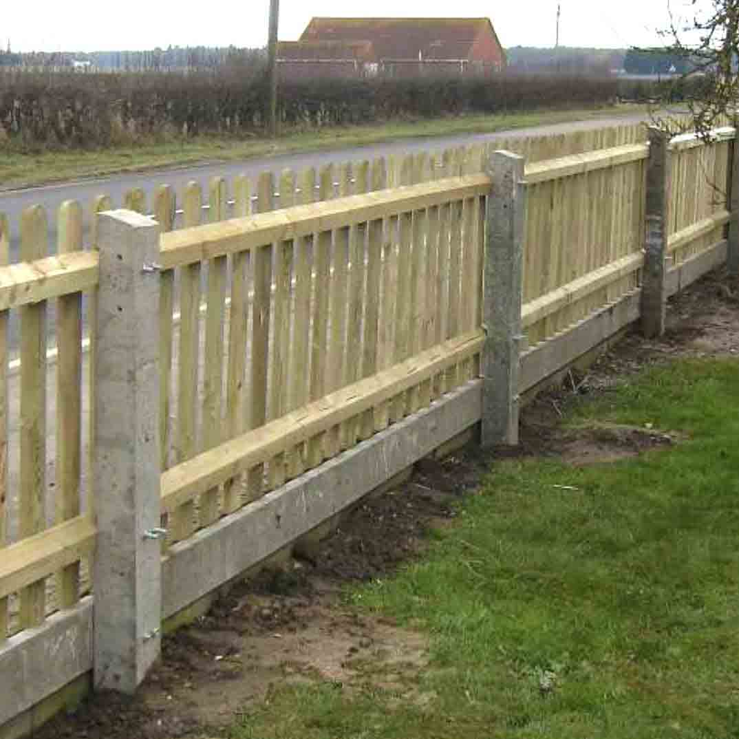 Recessed Concrete Gravel Boards - Fencing - Mick George