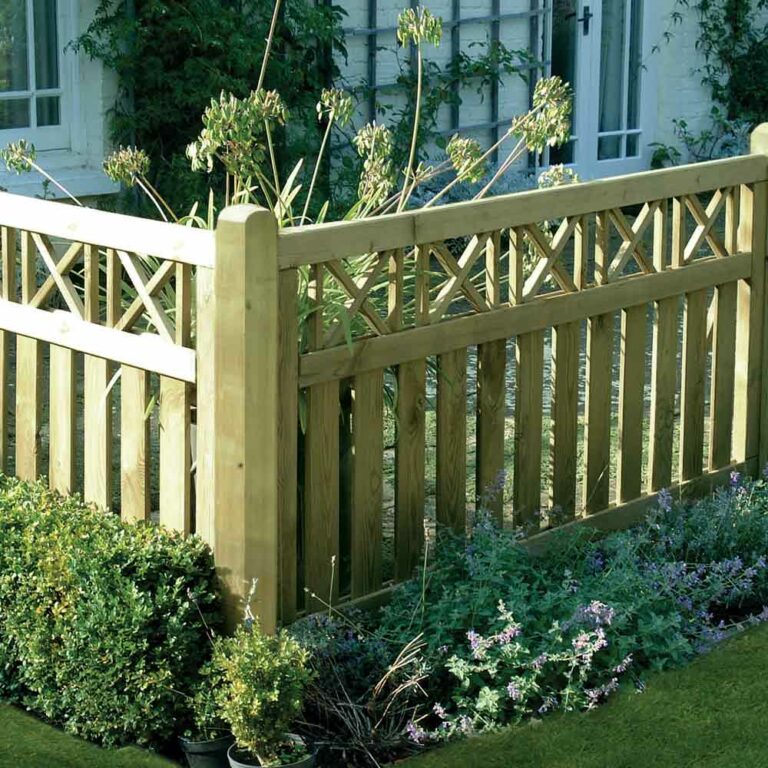 Elite Cross Top Decking Border Panel - Mick George