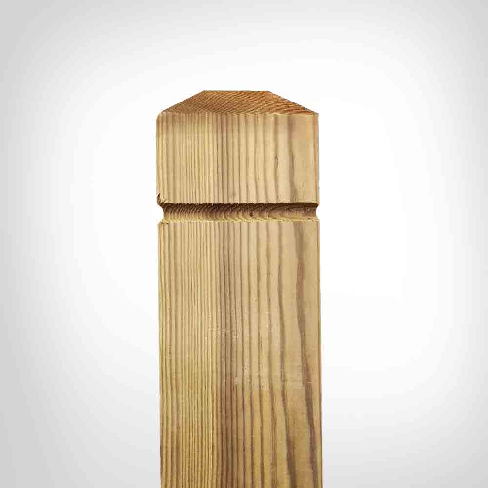 Planed H Post - Wooden Fence Post - Mick George