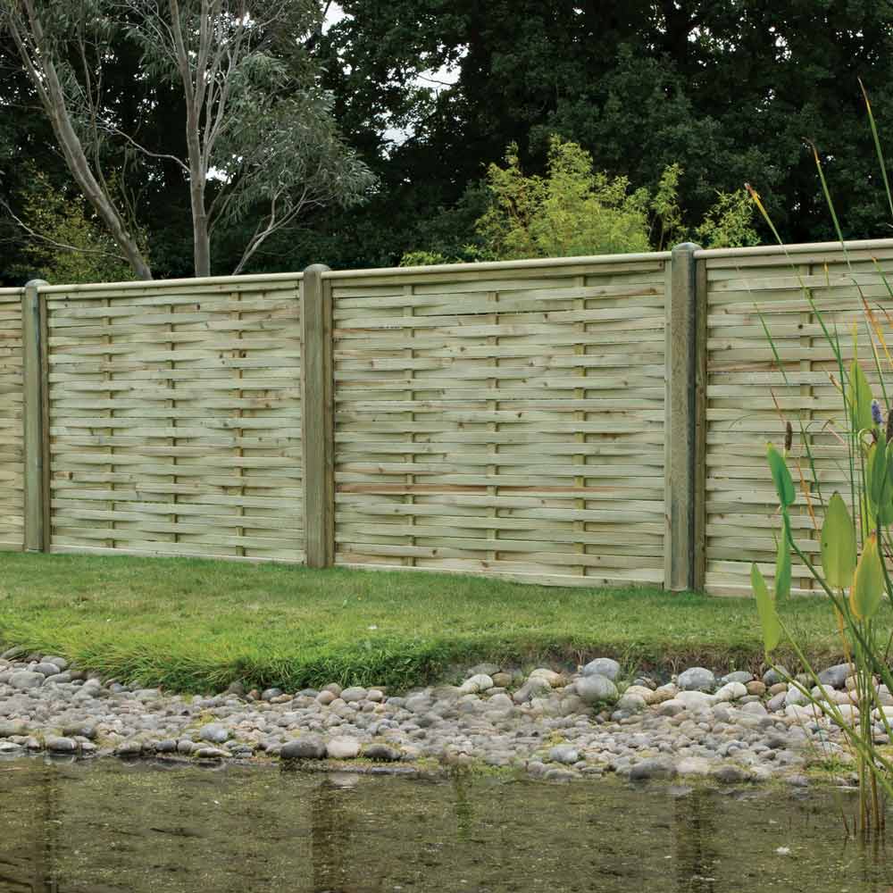 Premier Woven Fence Panel - Landscaping - Mick George