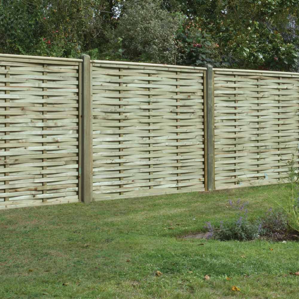 Premier Woven Fence Panel - Landscaping - Mick George
