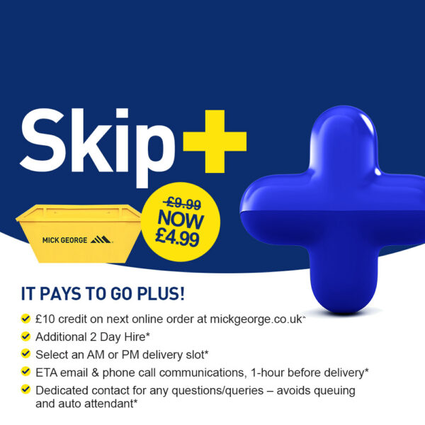 6 Yard Skip - Plasterboard Waste - The Mick George Group