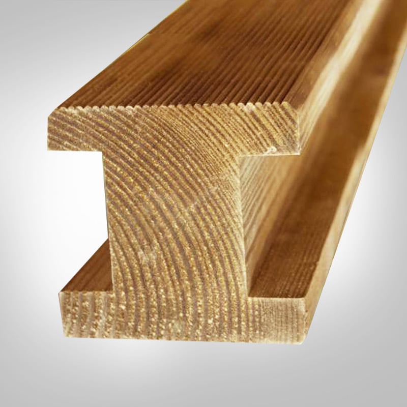 Planed H Post - Wooden Fence Post - Mick George