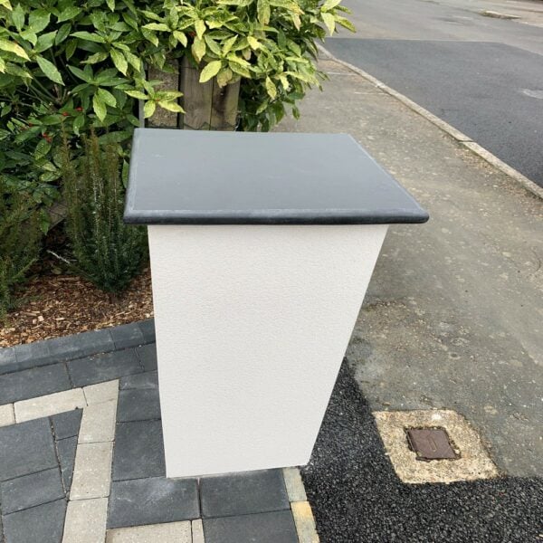 Coping Pier Caps - Black Limestone - Mick George