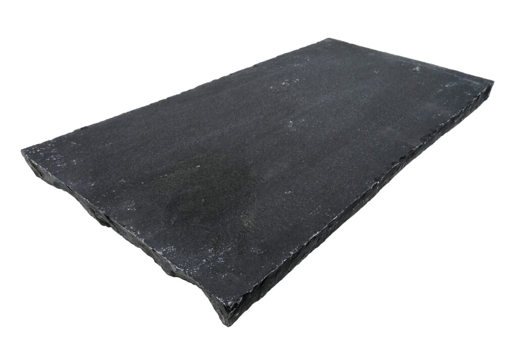 Black Limestone Wall Coping - Hand Dressed Edges - Mick George