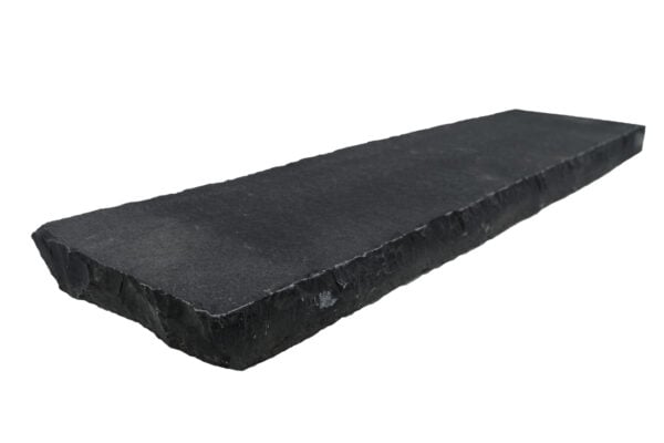 Black Limestone Wall Coping - Hand Dressed Edges - Mick George
