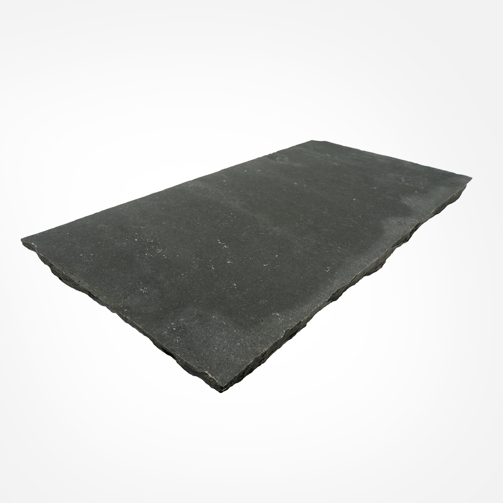 Black Limestone Wall Coping - Hand Dressed Edges - Mick George
