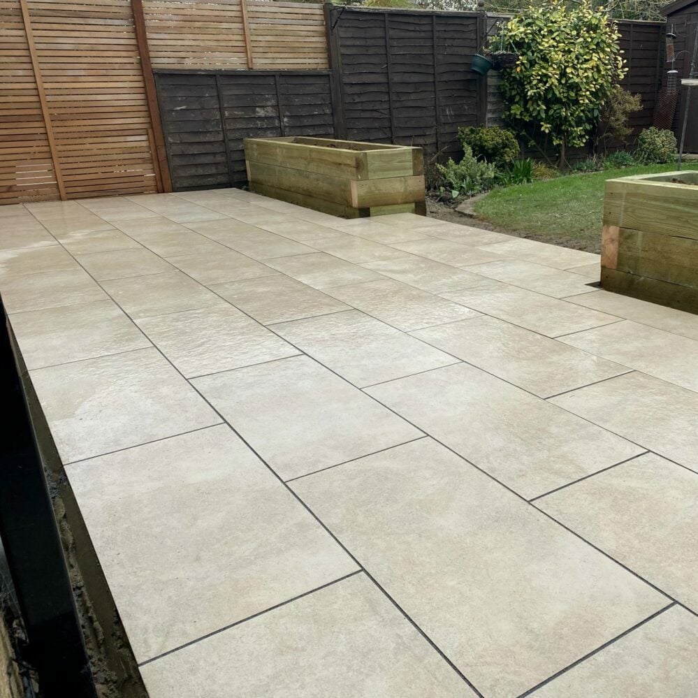 Buff Porcelain - Paving Mick George