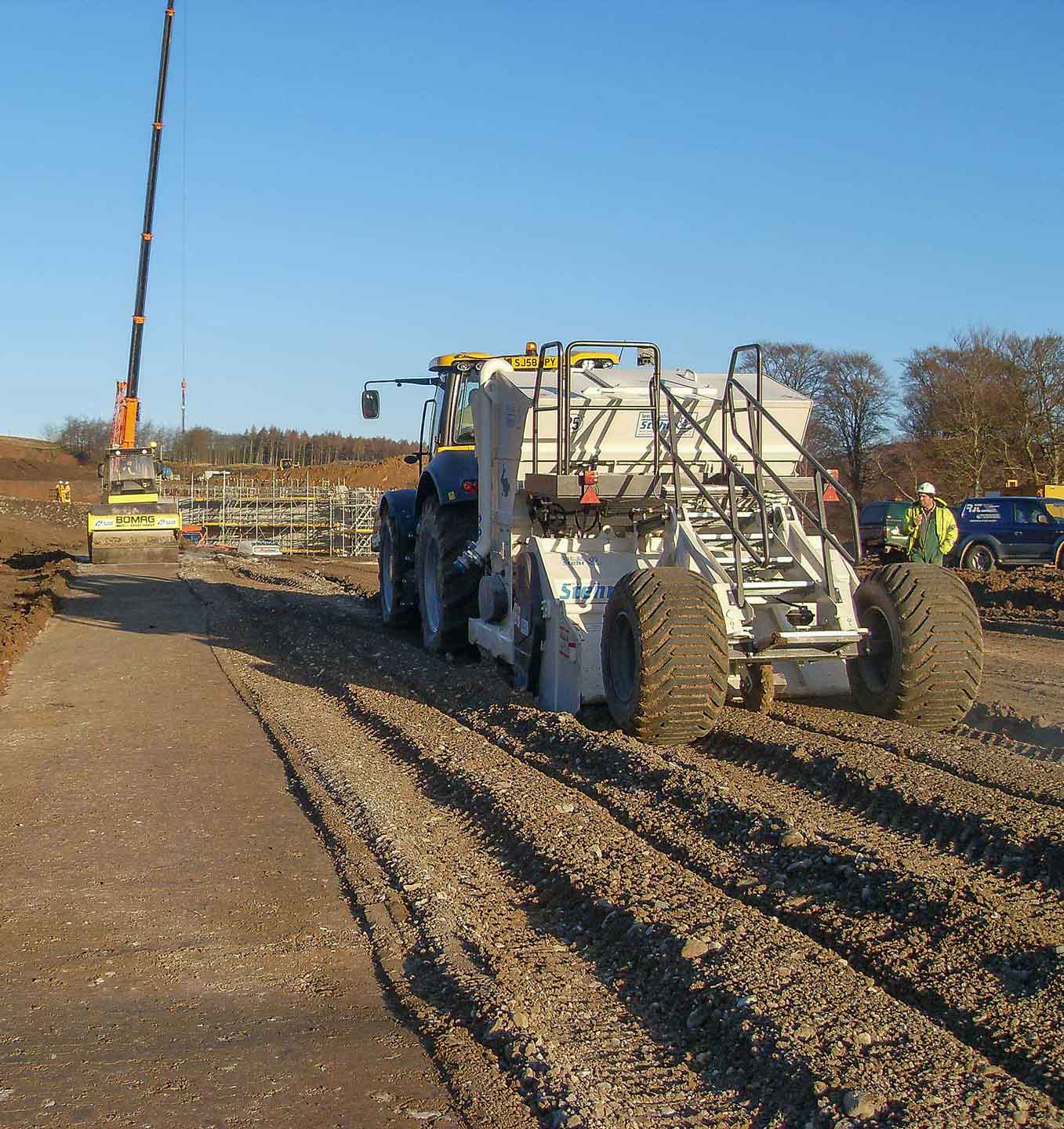 Soil Stabilisation - Mick George - Bulk Earthworks