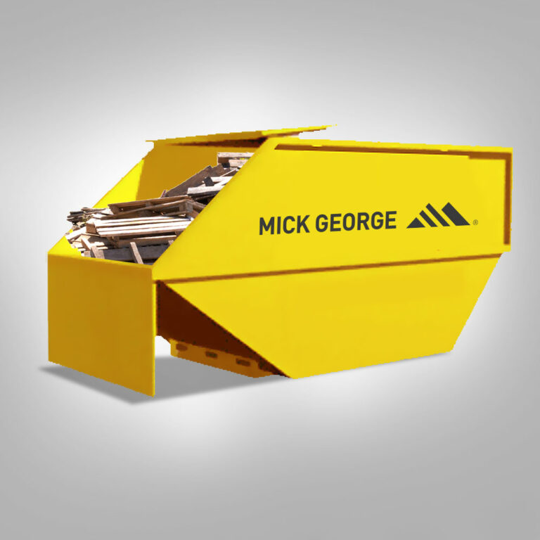 12 Yard Skip - Enclosed - Wood Waste - The Mick George Group