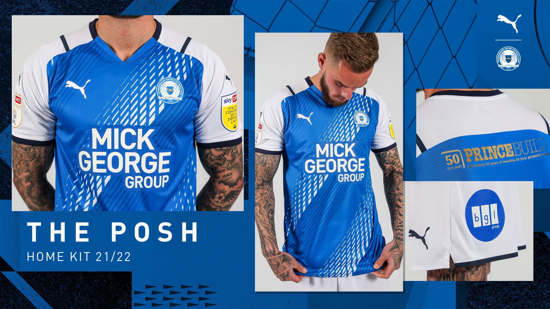 Peterborough United 2021/22 Kit Competition - The Mick George Group