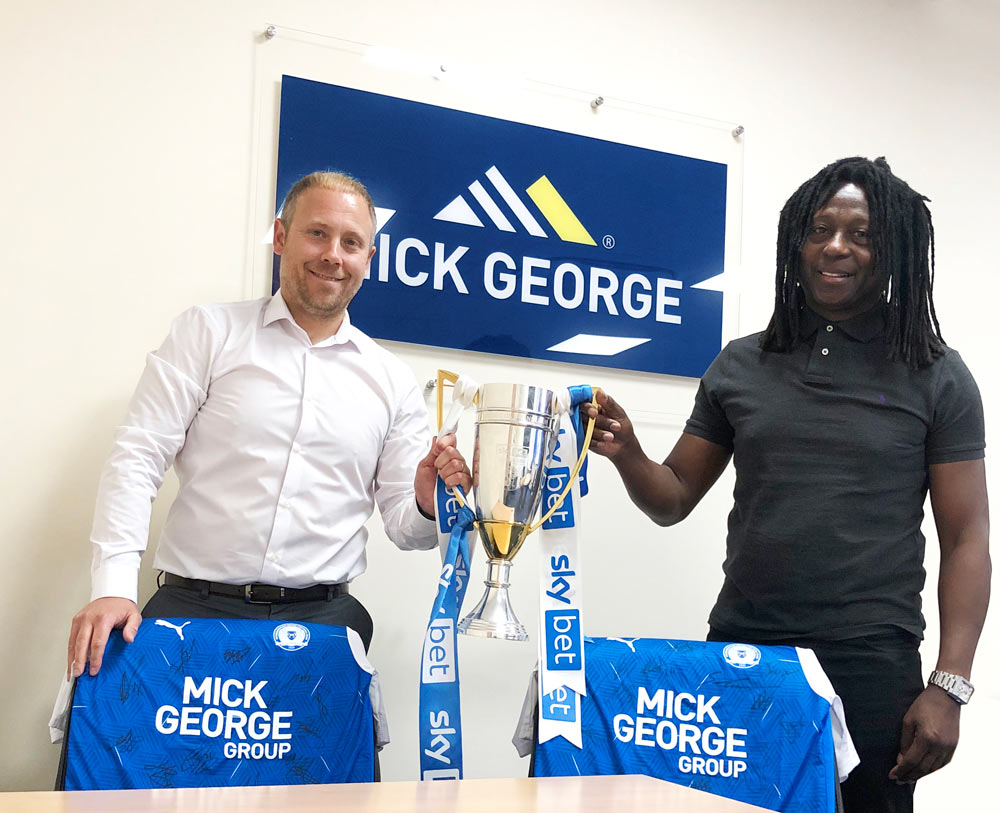 League One Trophy at Mick George HQ - The Mick George Group