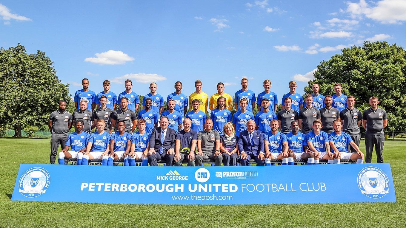 PUFC Squad Photo - The Mick George Group