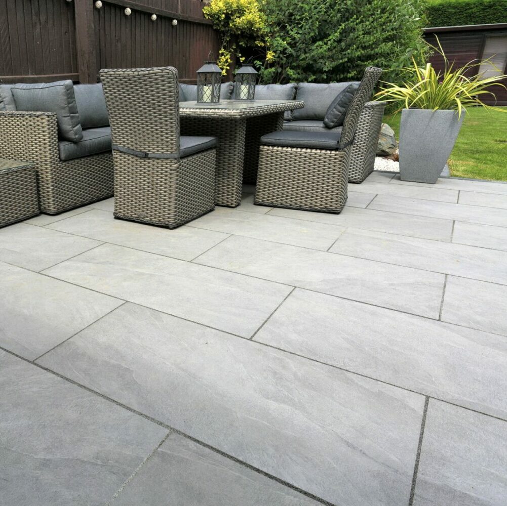 Patio Paving Installation - Mick George - News & Media