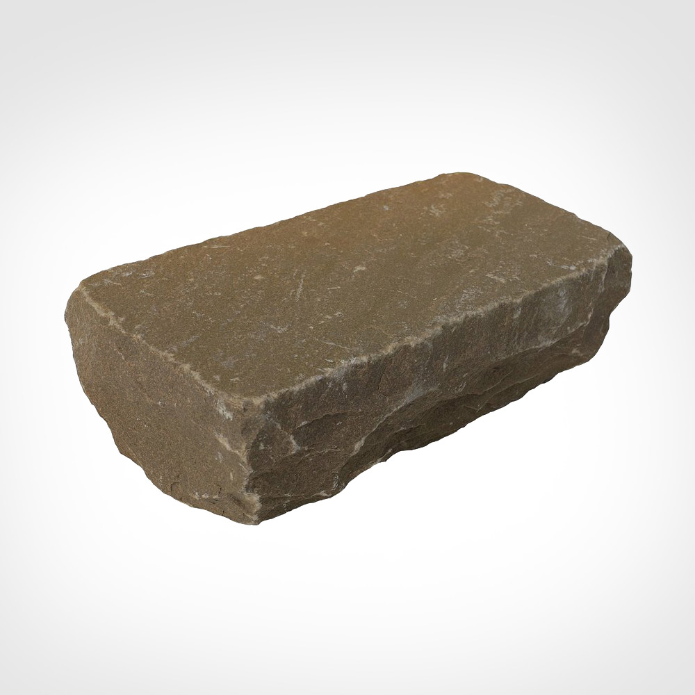 Raj Green Sandstone Cobbles - Paving - Mick George