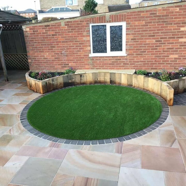 Rippon Buff Sandblasted Sandstone - Paving - Mick George