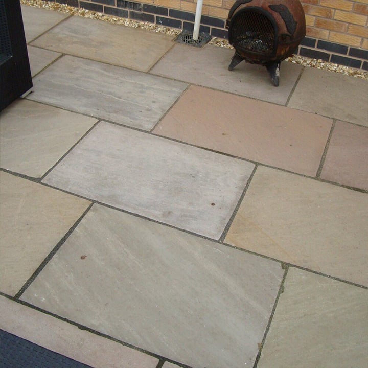 Raj Green Sandstone - Paving - Mick George