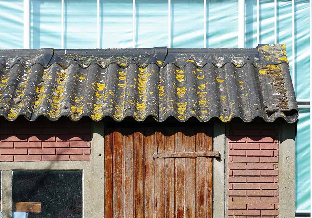 Asbestos Garage Roof - Asbestos Removal - Mick George