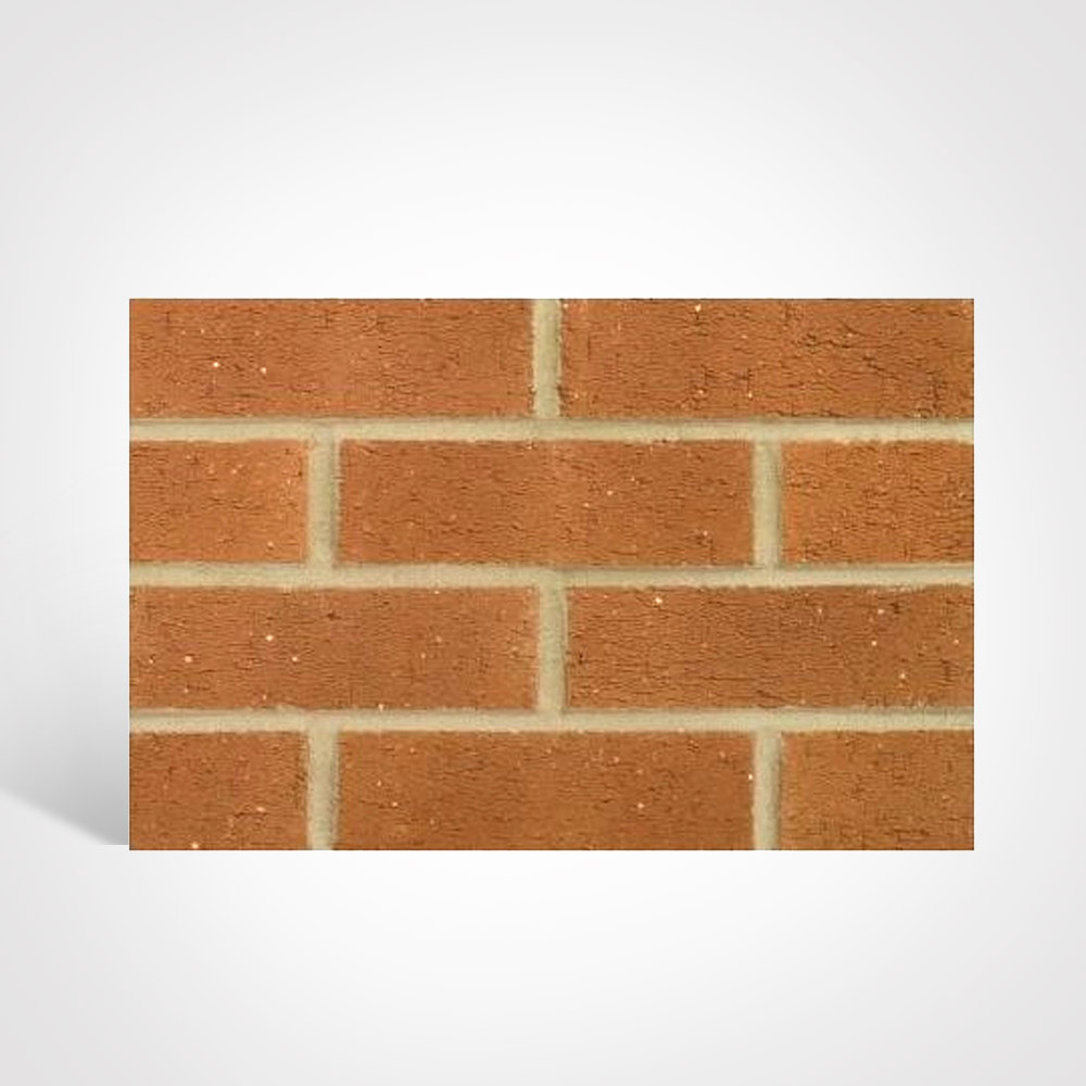 Forterra Nottingham Red Rustic Brick 65mm Pack of 495 - Mick George