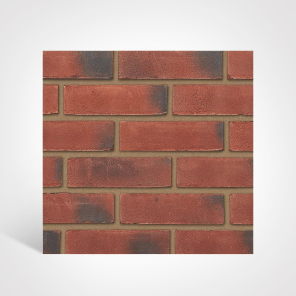 Ibstock Brick Leicester Weathered Red 65mm Pack of 500 - Mick George