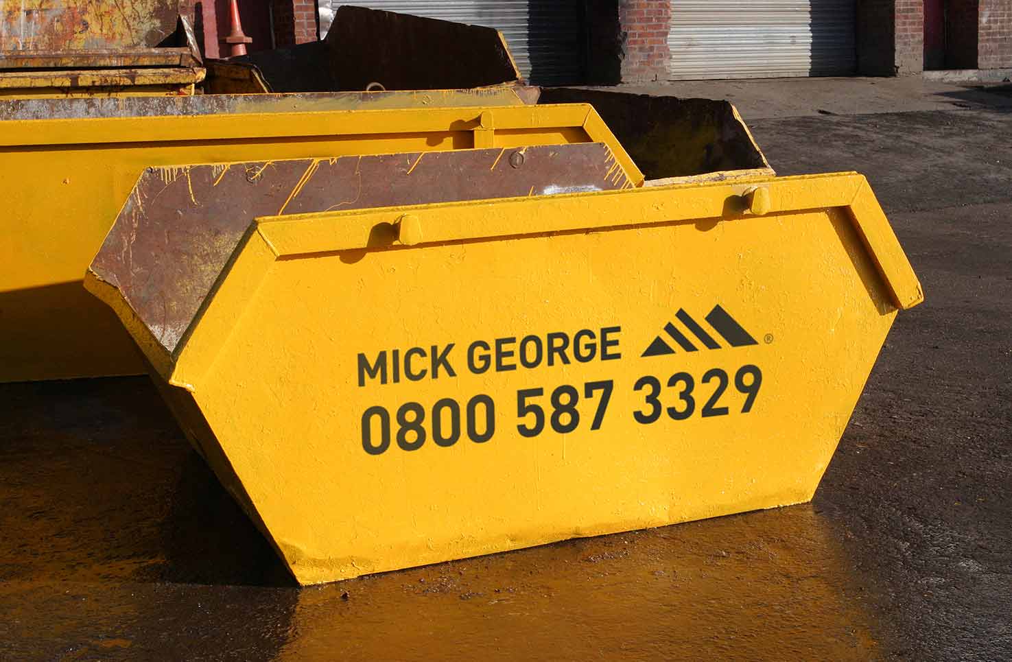 Mini Skip Hire - Waste Management - Mick George
