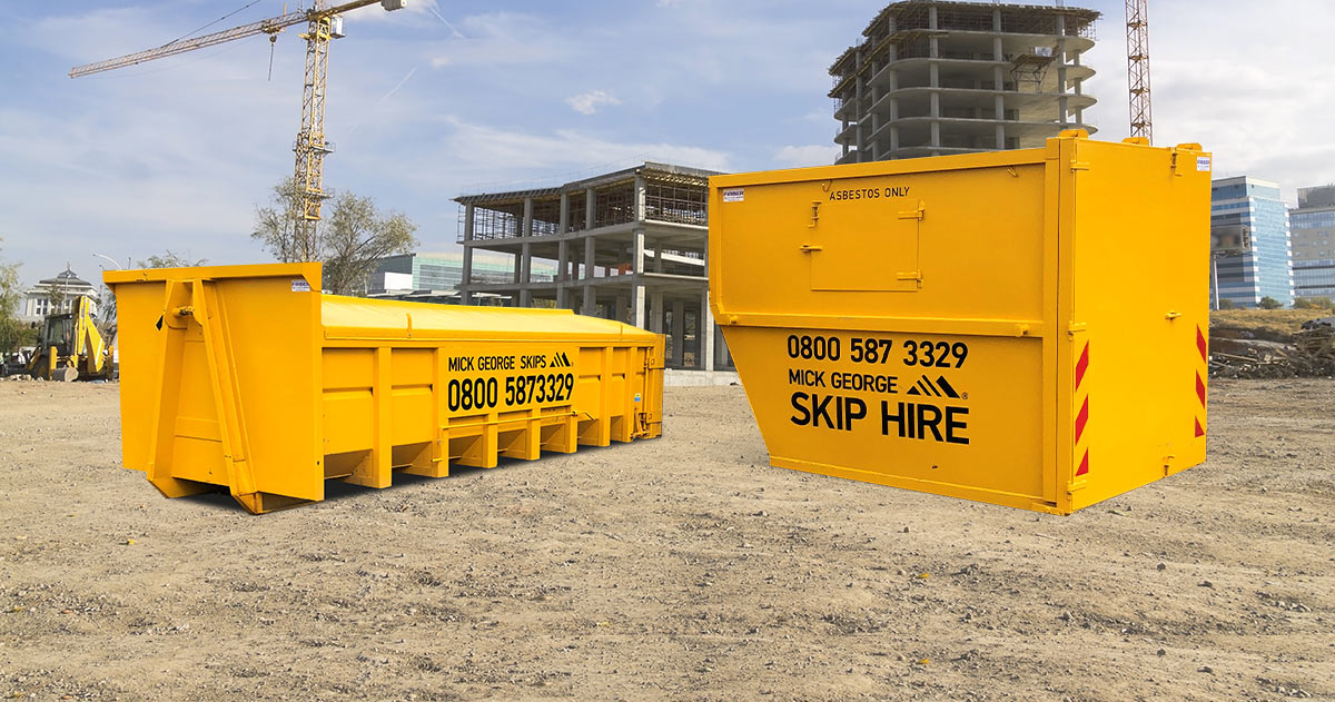 Commercial Skips - Mick George - Commercial Skip Hire