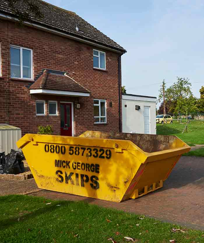 Skip Placement - Mick George - From £99 - Next Day Delivery