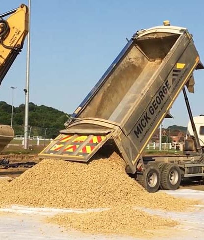 Next Day Delivery - Mick George - Aggregate Supply