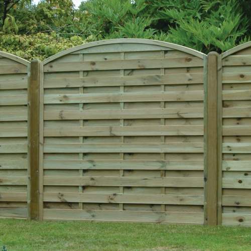 Arched Fence Panels - Landscaping - Mick George