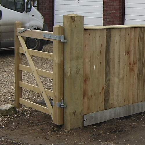 Gate Posts in Milton Keynes - Landscaping - Mick George