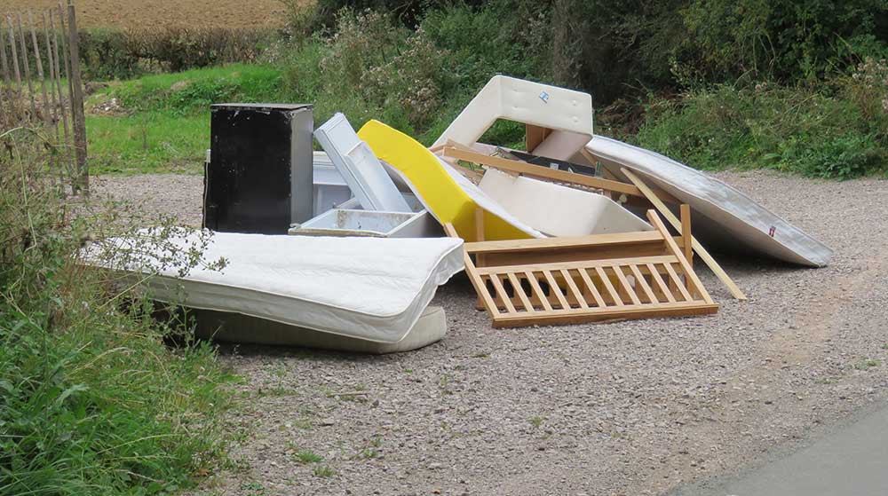 Fly Tipping Concerns - Waste Management - Mick George