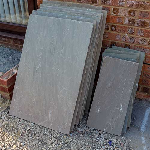 Indian Sandstone Slabs in Huntingdon - Landscaping - Mick George