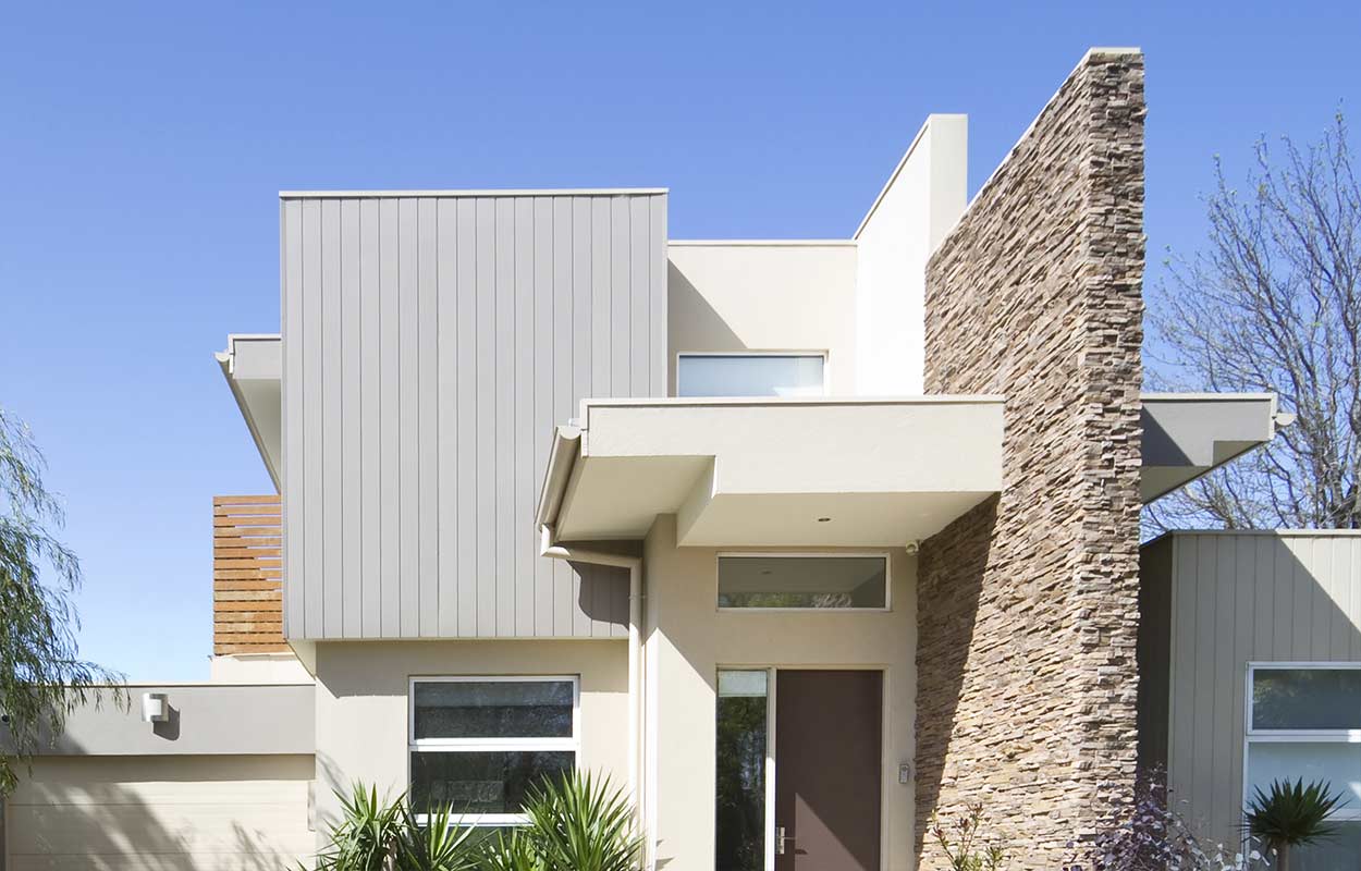 Stone Cladding in Loughborough - Landscaping - Mick George