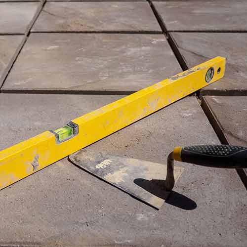 Limestone Paving in Kettering - Landscaping - Mick George