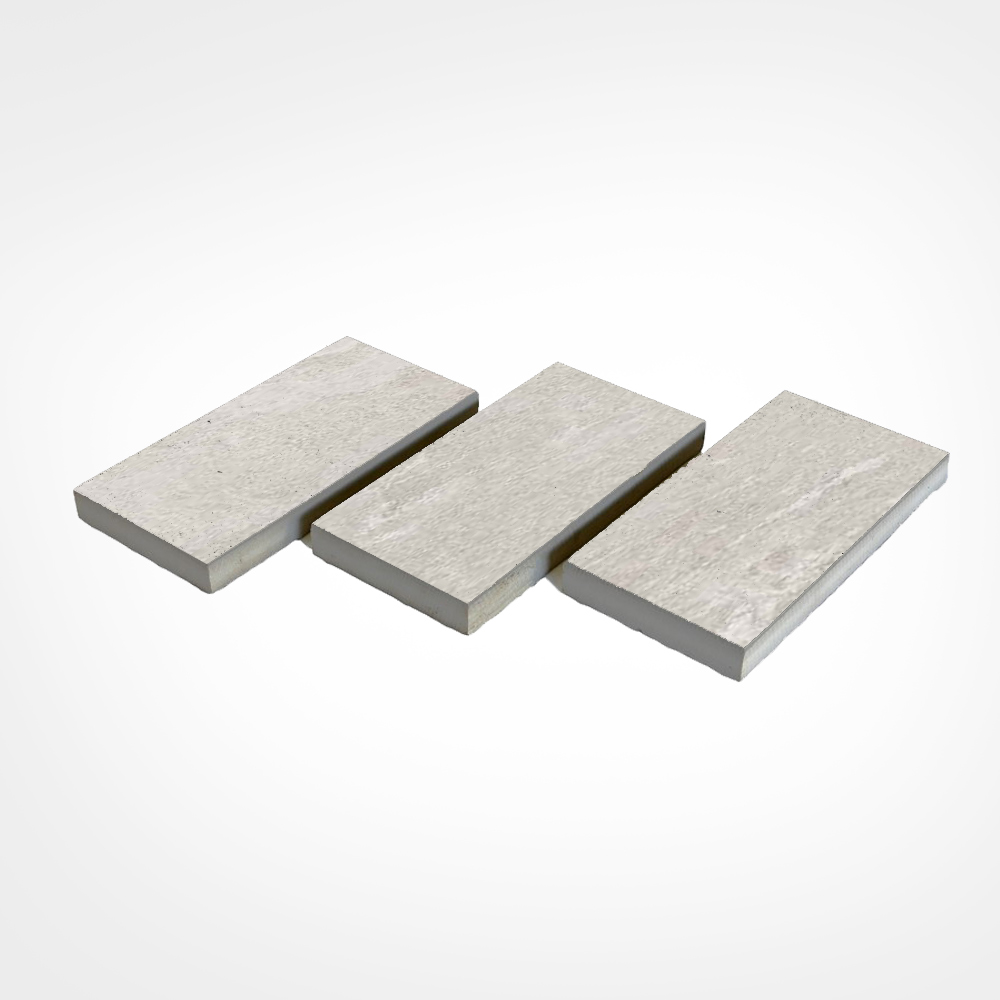 Stone Rock White Porcelain Cobbles - Paving - Mick George