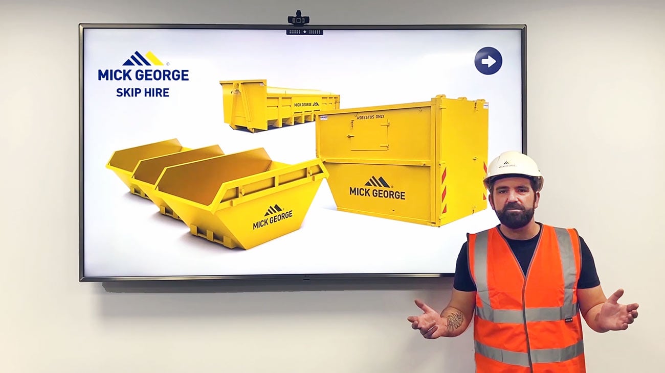 8 Yard Skip Dimensions - Skip Hire - Mick George