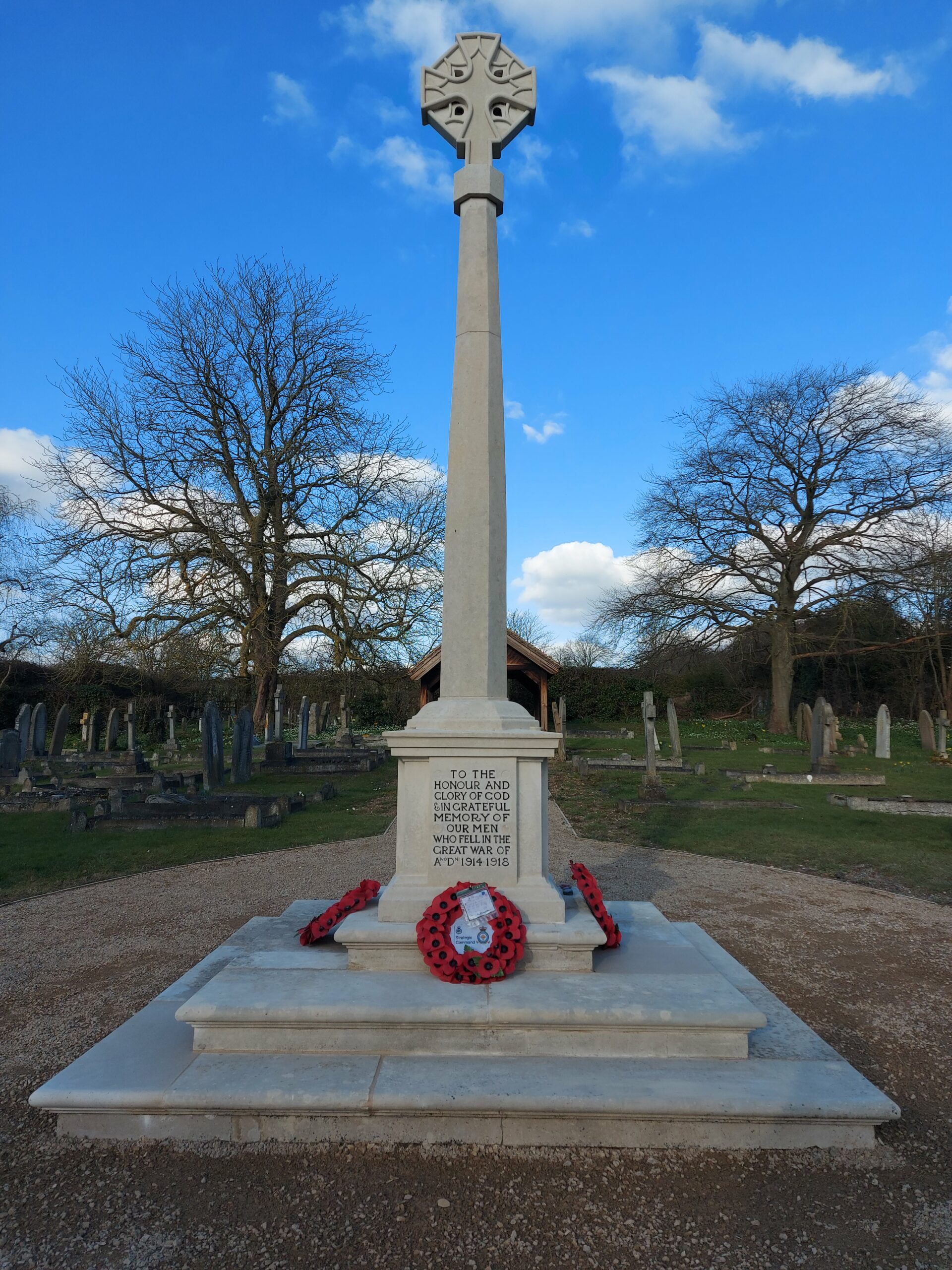 Houghton Cemetery Lych Gate and War Memorial - Community Fund - Mick George