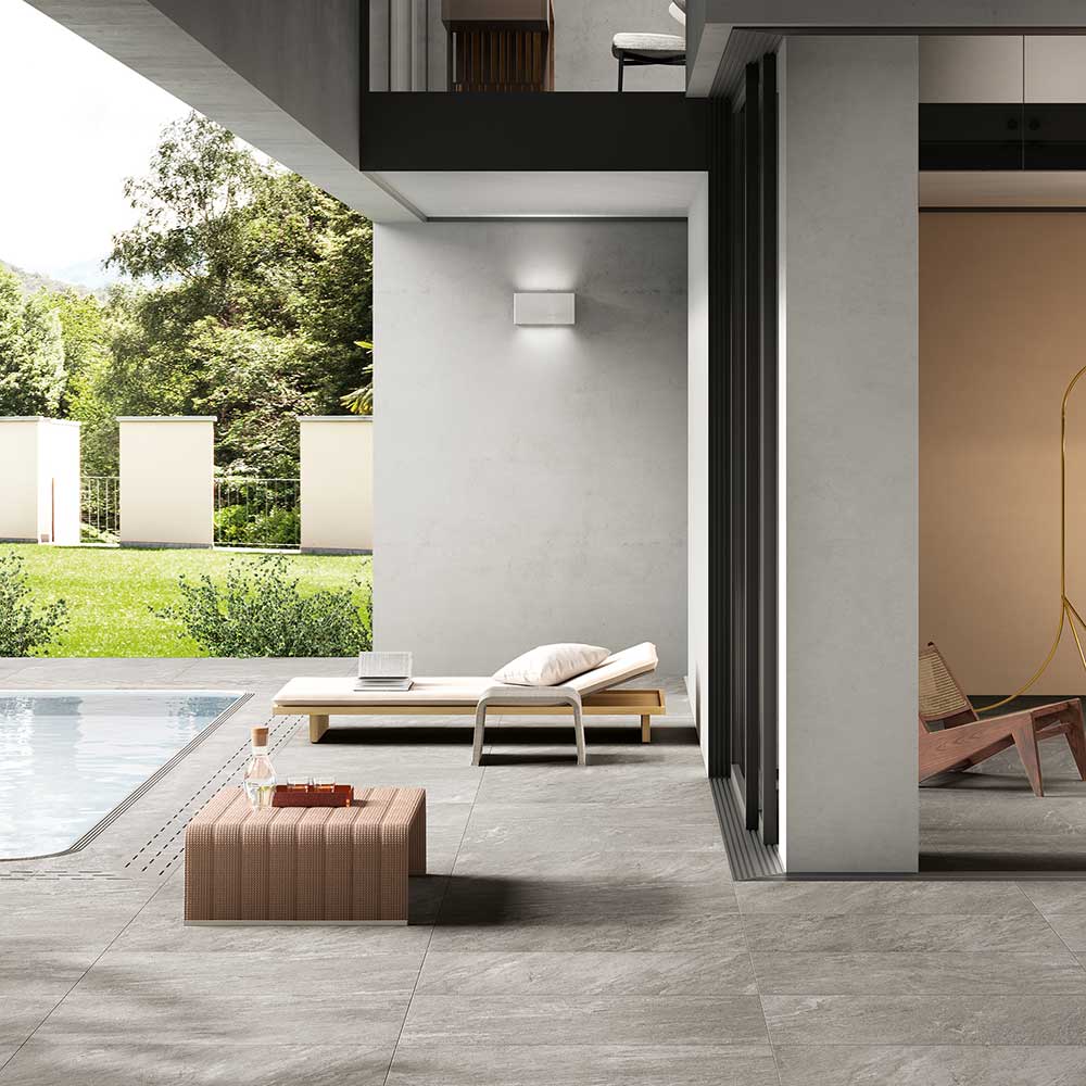 Grey Porcelain - Paving - Mick George