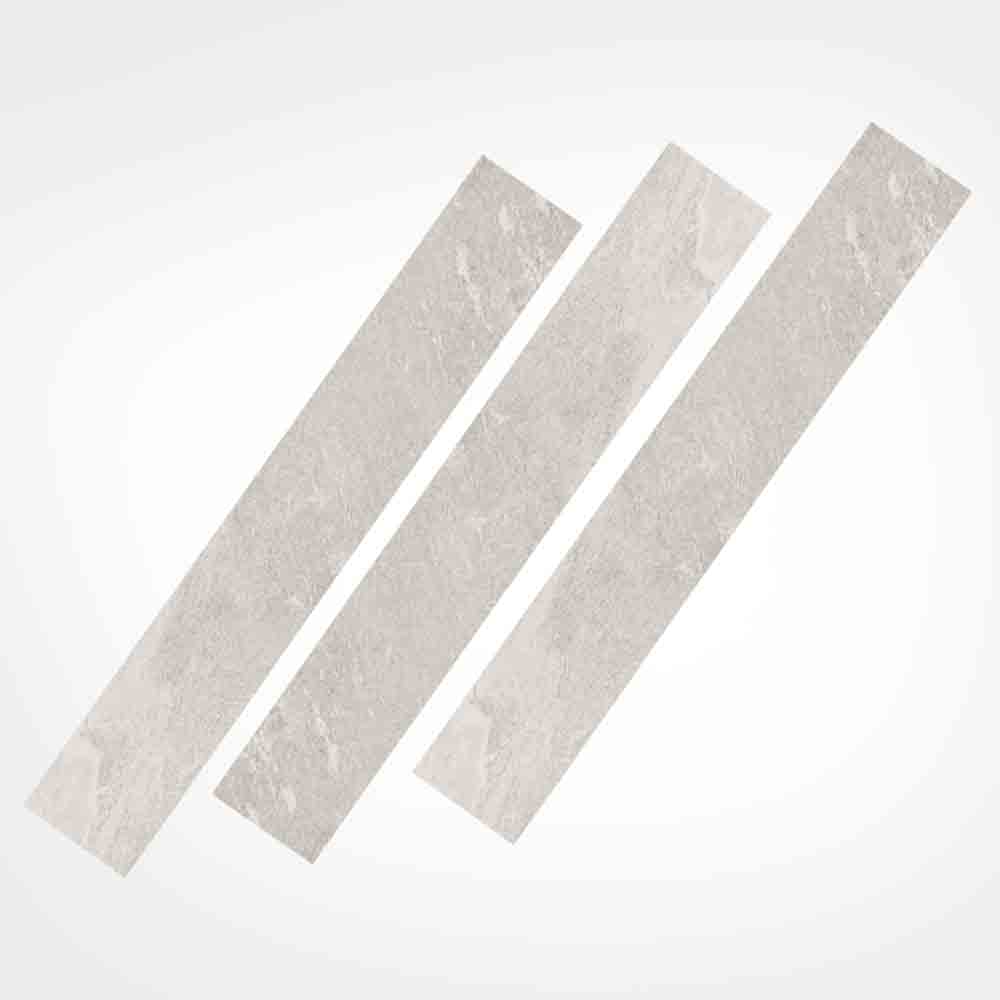 Stone Rock White Porcelain Cobbles - Paving - Mick George