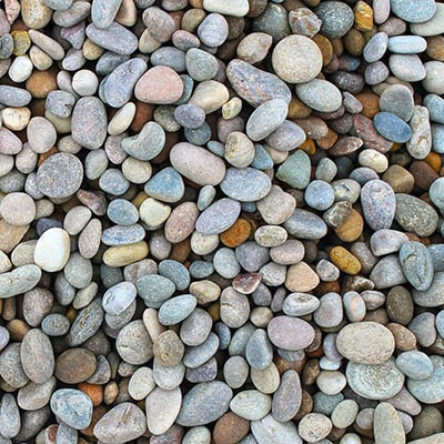 Garden Pebbles - Bulk Bags - Mick George