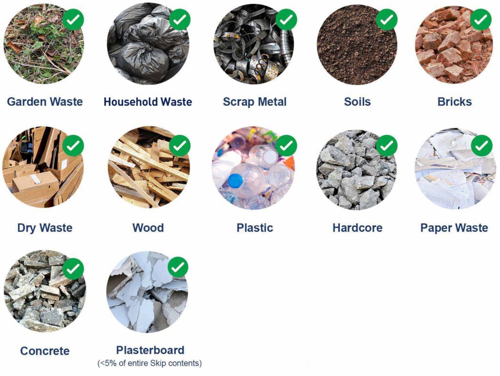 Skip Waste Materials - Mick George - From £99 - Next Day Delivery