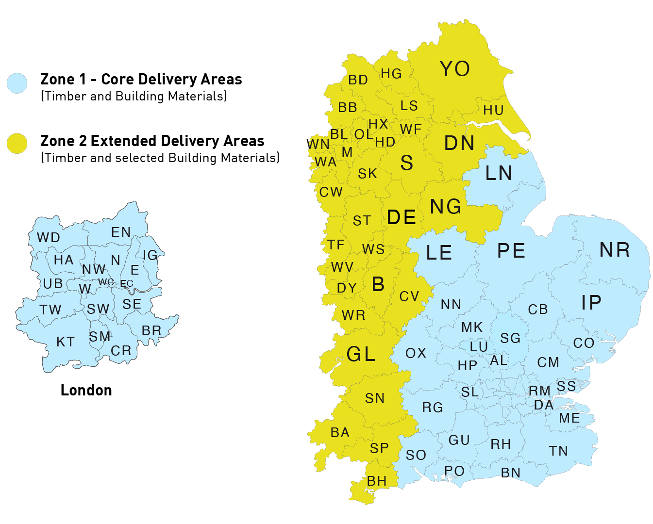 Timber & Building Materials Delivery - Mick George - Construction ...