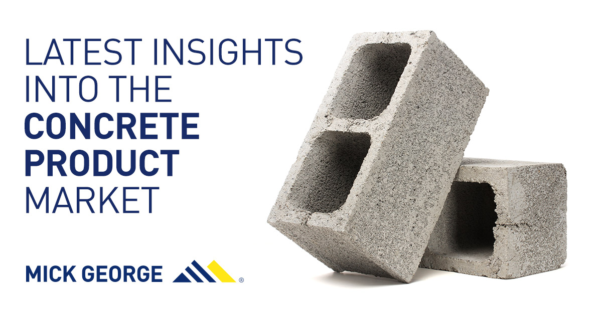 2022 Concrete Product Outputs Published - Mick George