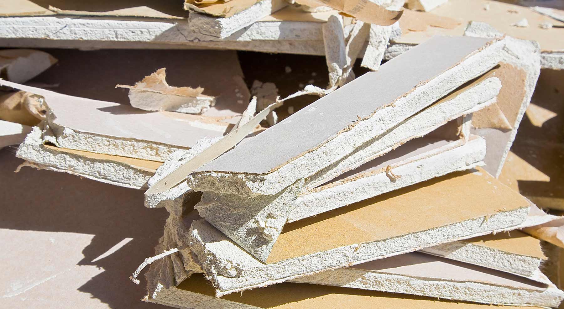 Plasterboard Waste Disposal - The Best Solution - Mick George