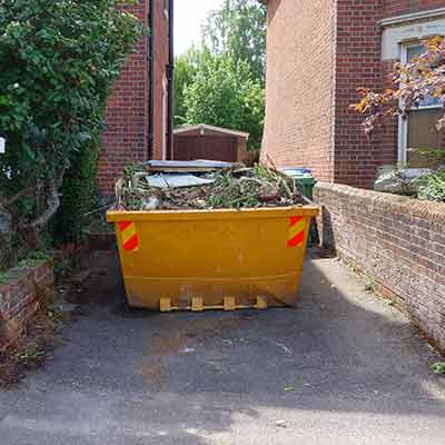 Prohibited Skip Materials - Mick George