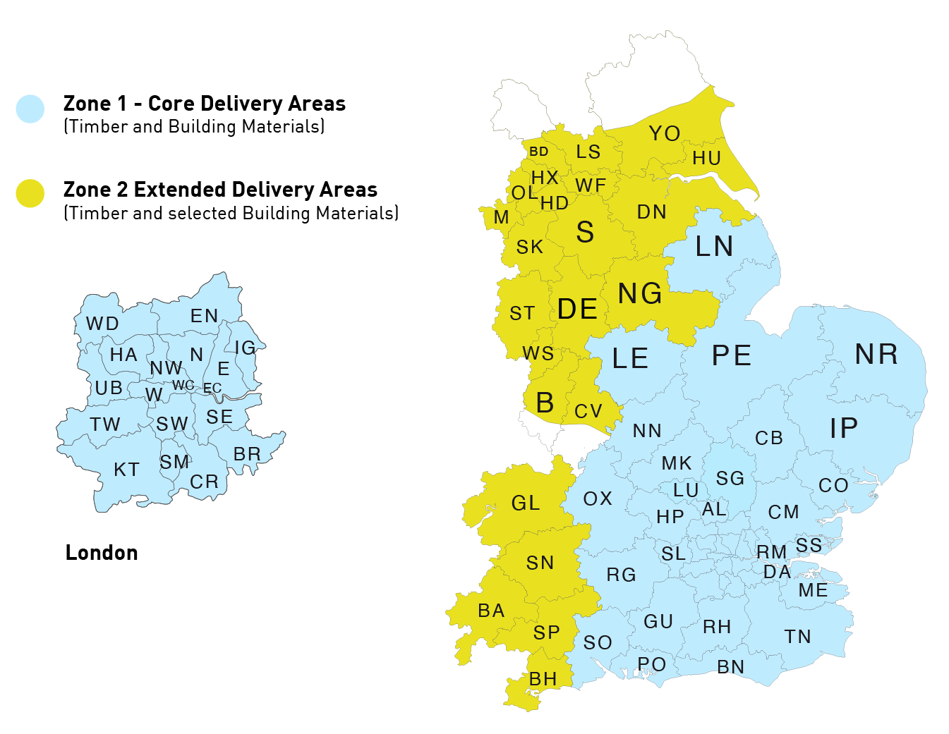 Timber & Building Materials Delivery - Mick George - Construction ...