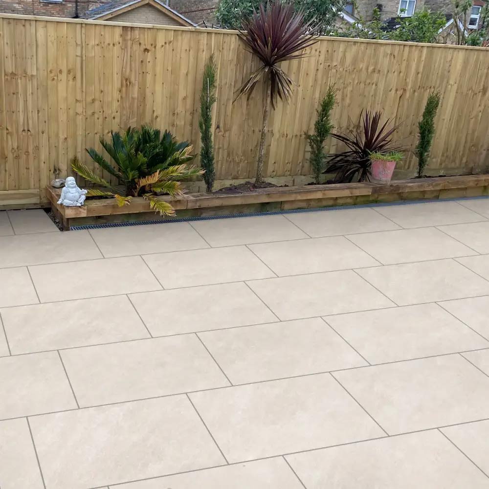 Quartz White Porcelain - Paving