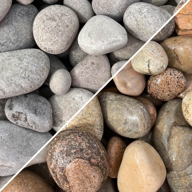 Scotch Beach Cobbles 50-80mm - Bulk Bags - Mick George