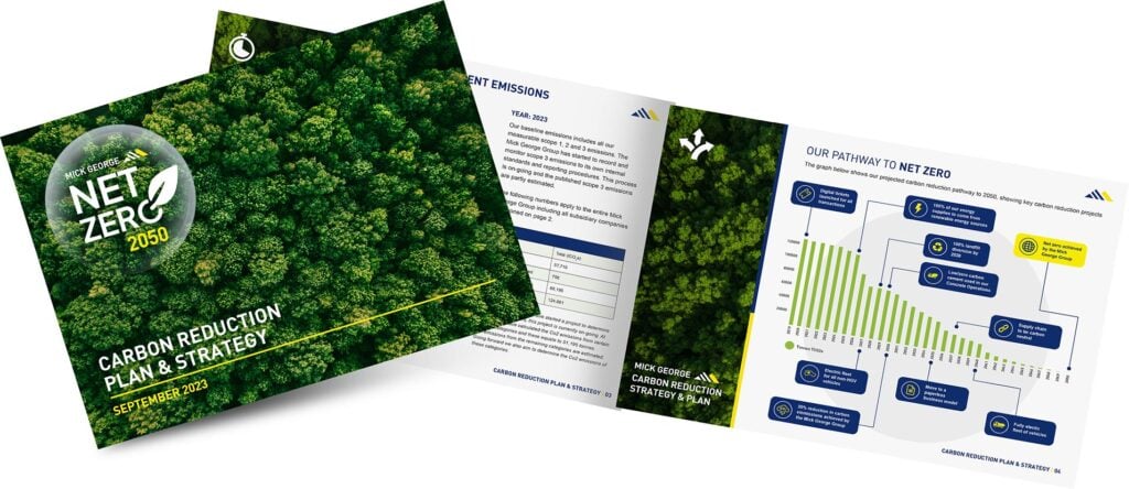 Completed Carbon Reduction Initiatives - Sustainability - Mick George