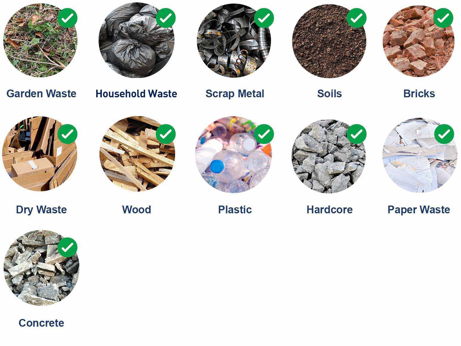 Prohibited Skip Materials - Mick George